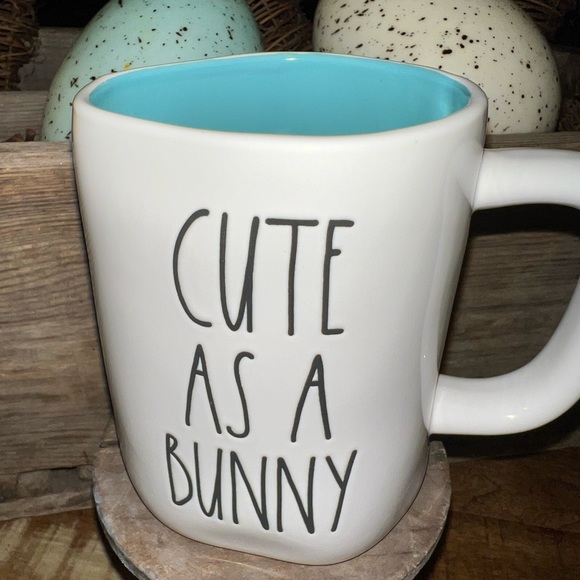 Rae Dunn | Dining | Rae Dunn Cute As A Bunny Mug Nwt | Poshmark